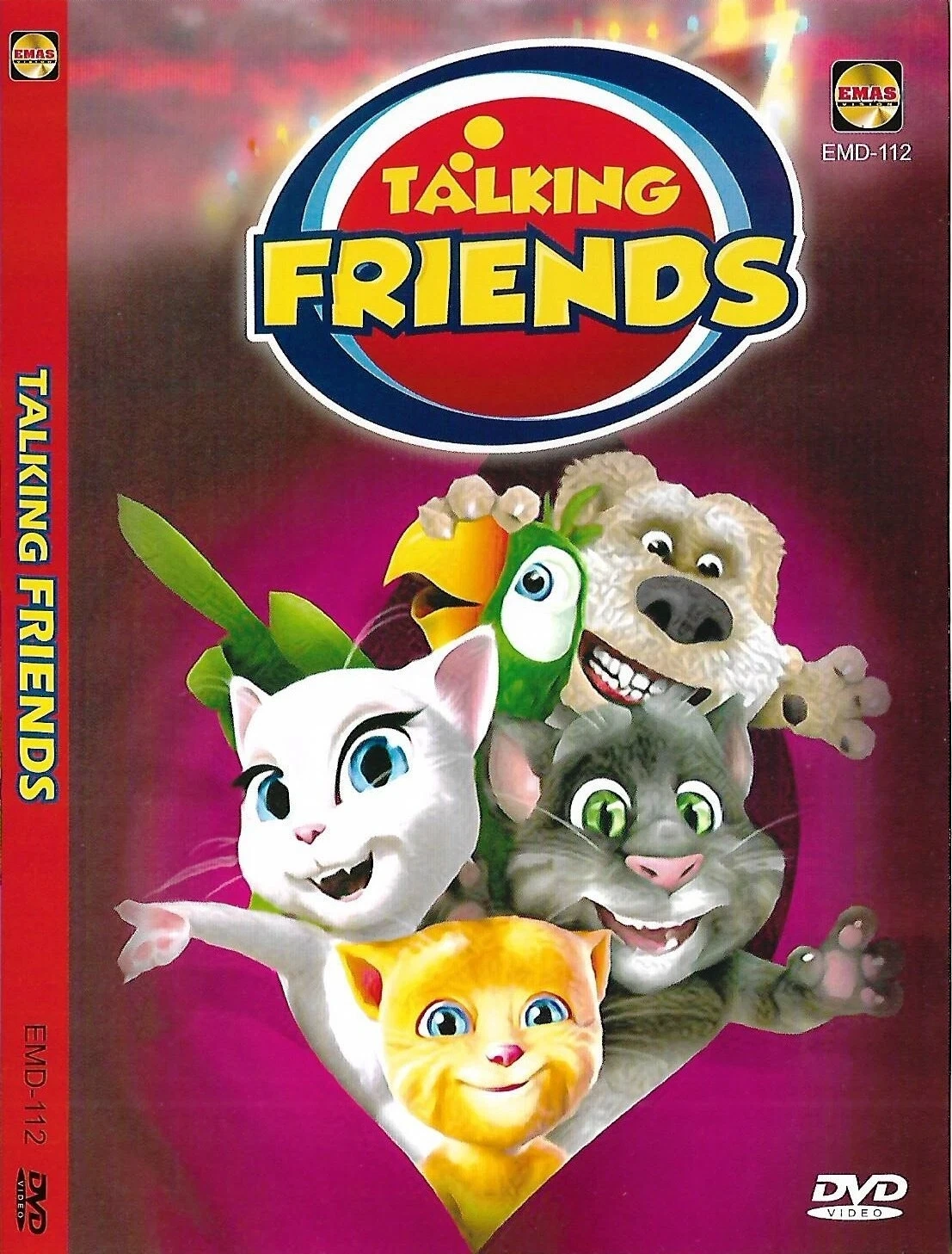 Talking Friends DVD | Talking Tom Lost Media Wiki | Fandom