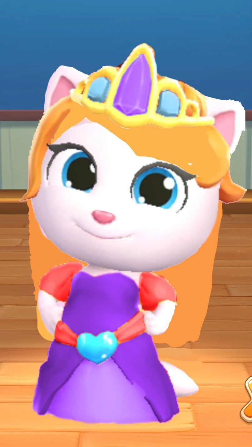 Crystal Princess Angela | Talking Tom Time Rush Fanon Wiki | Fandom