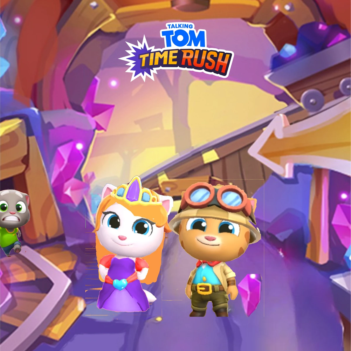 Crystal Mine Update | Talking Tom Time Rush Fanon Wiki | Fandom