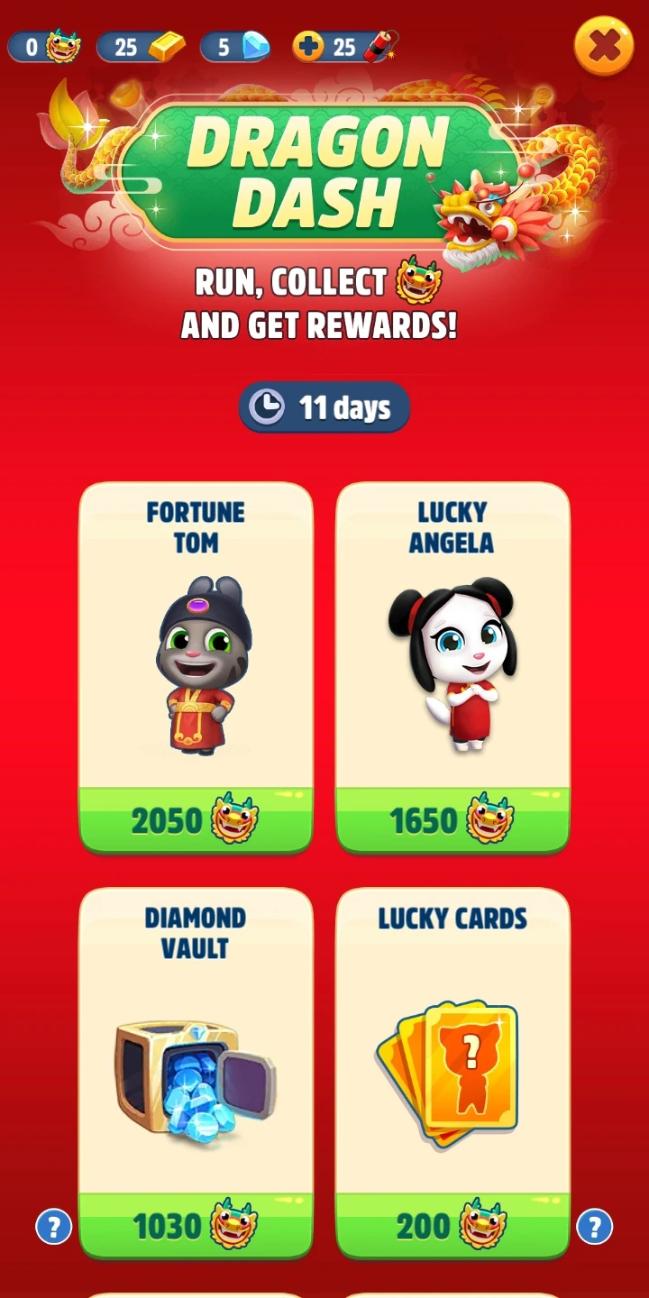 Dragon Dash | Talking Tom Gold Run Wikia | Fandom