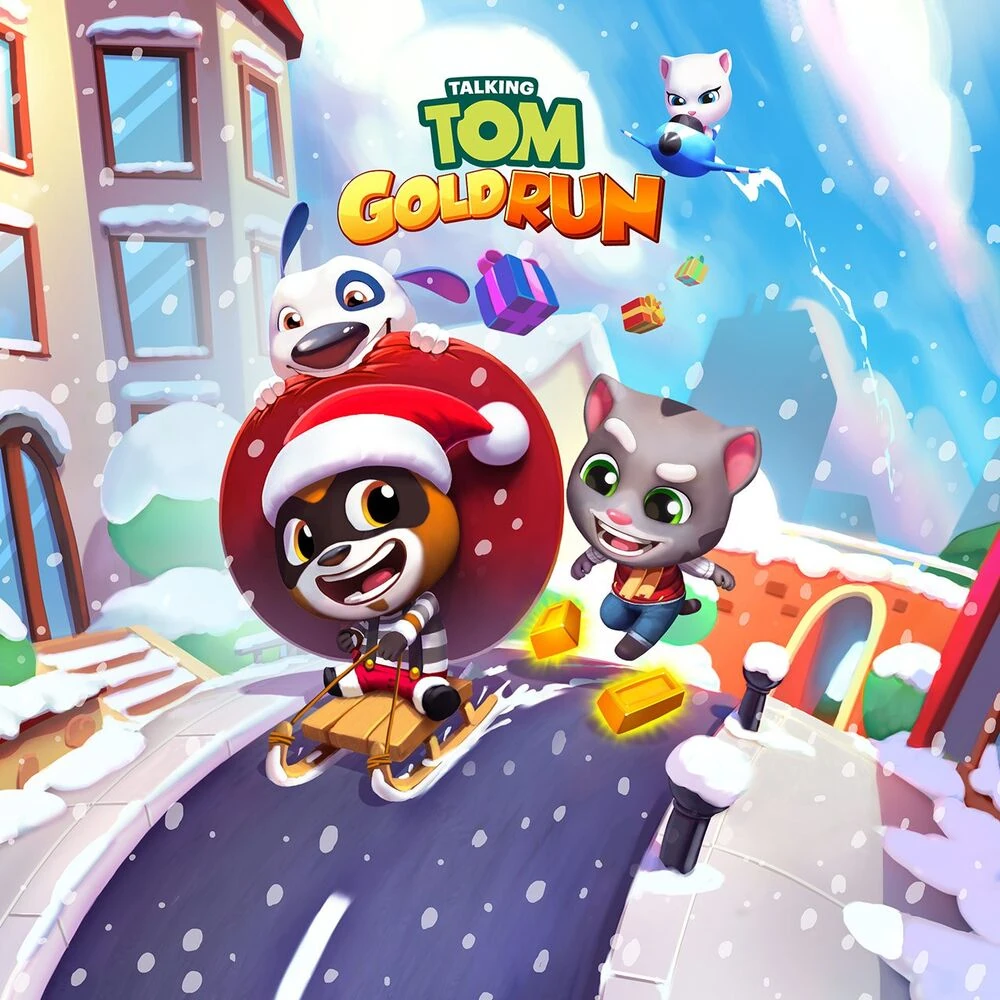 Christmas 2016 Update | Talking Tom Gold Run Wikia | Fandom
