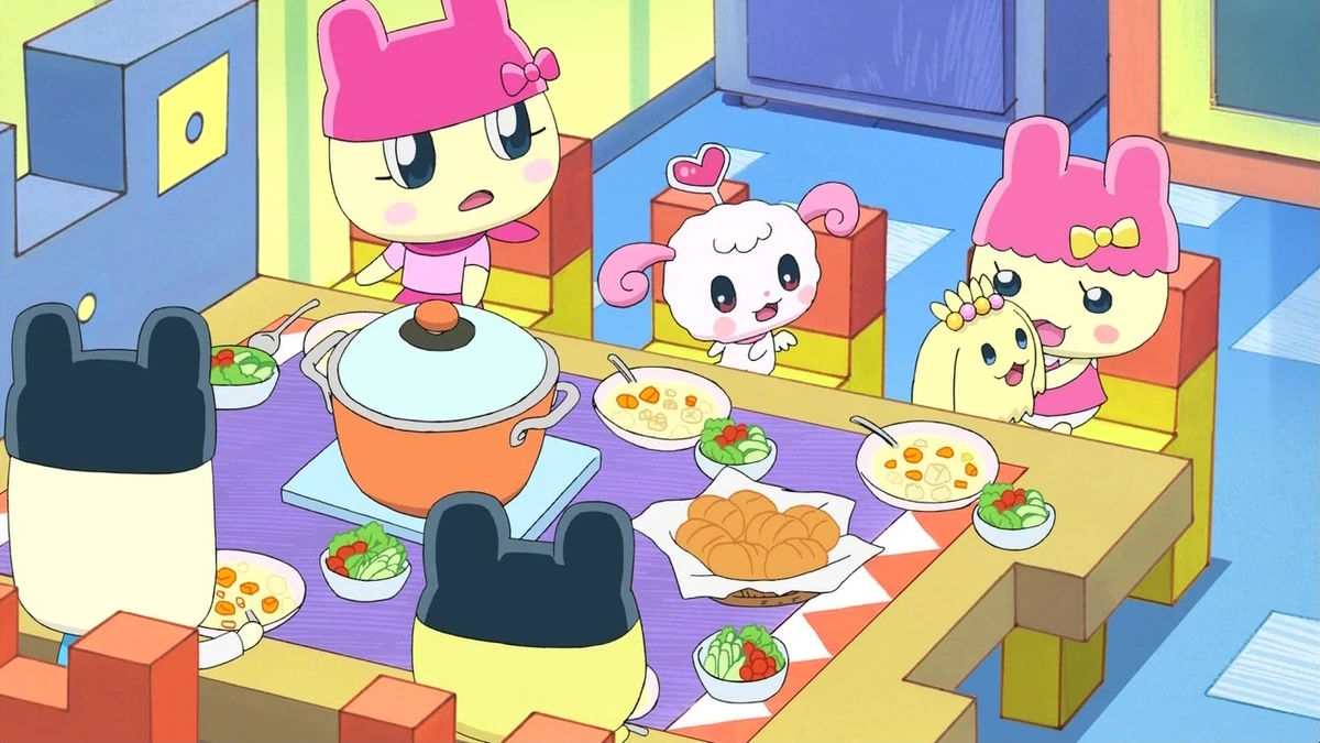 The Mametchi Family's Supper | Tamagotchi Wiki | Fandom