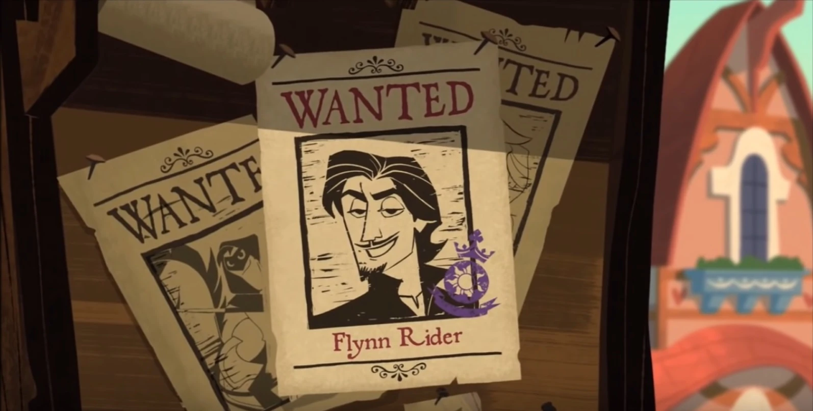 Wanted Poster Flynn Rider From Tangled