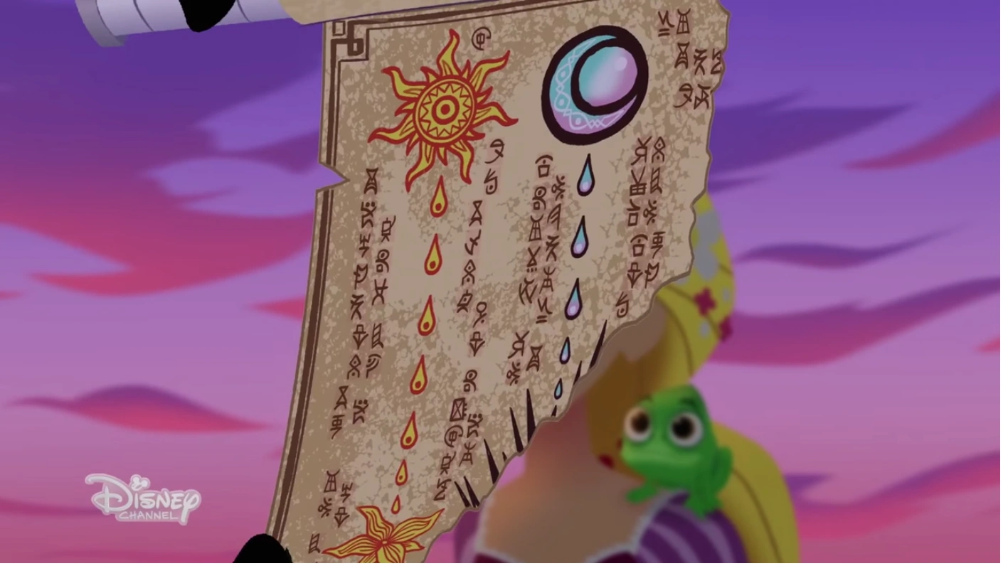 Disney Tangled Symbol Flower