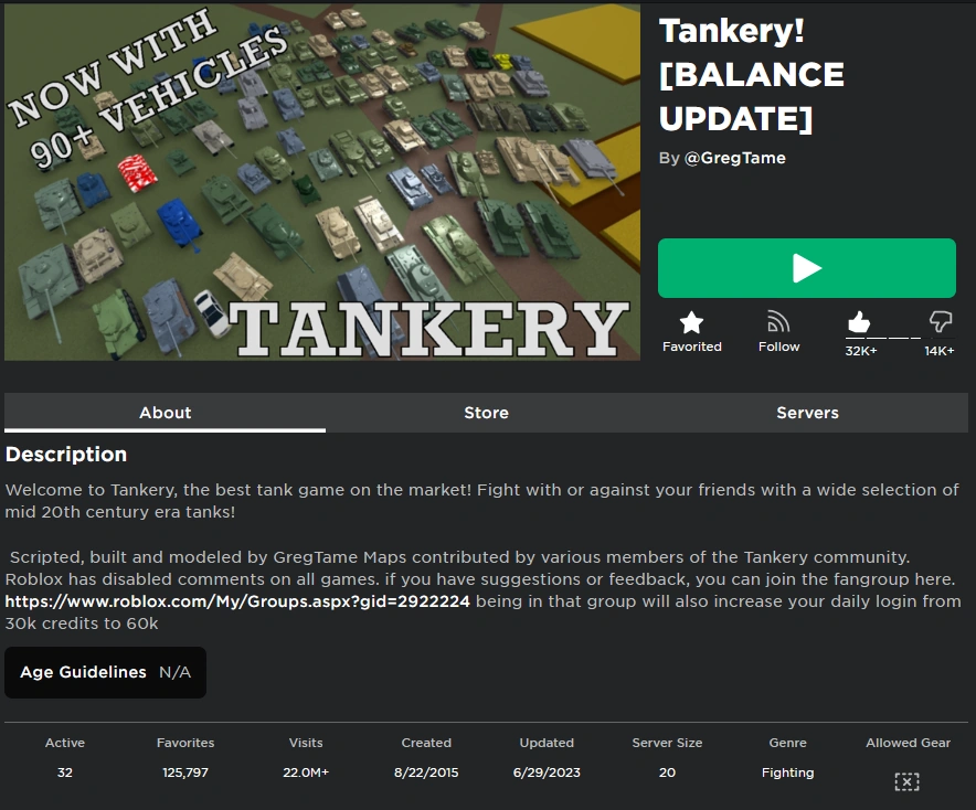 Update Log | Tankery Wiki | Fandom