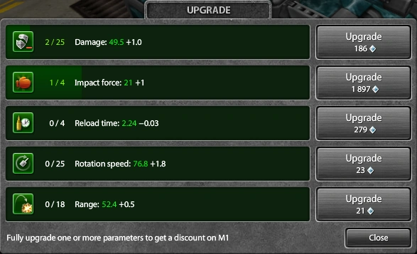 Upgrades | Tankionline (english) Wiki | Fandom