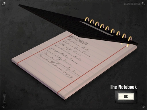 Notebook | Titanic - Adventure Out Of Time Wiki | Fandom