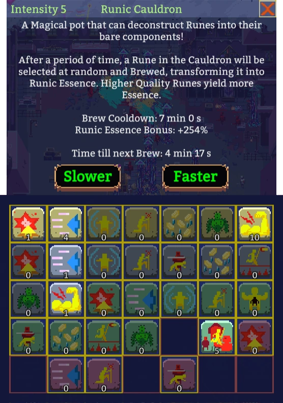 Runic Cauldron Brewing Rune Ideas | Tap Wizard 2 Wiki | Fandom