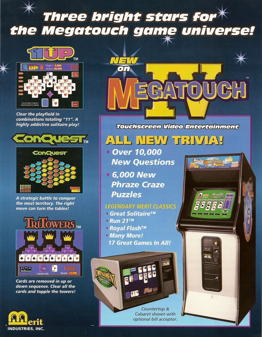 Megatouch IV | Touchscreen Arcade Preservation Project Wiki | Fandom
