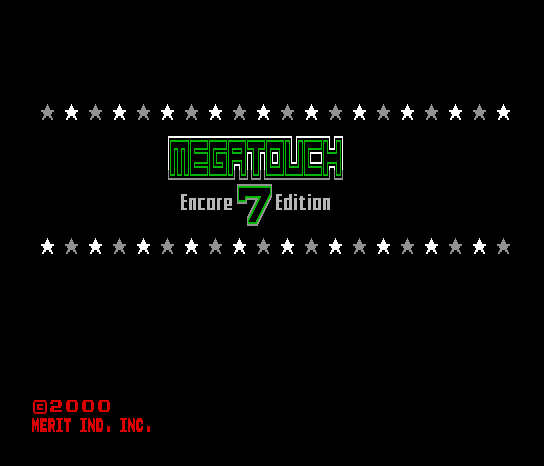 Megatouch 7 Encore Edition | Touchscreen Arcade Preservation Project ...