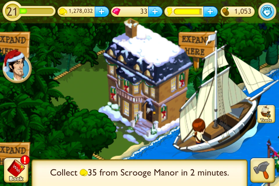 Scrooge Manor | Tap Paradise Cove Wiki | Fandom