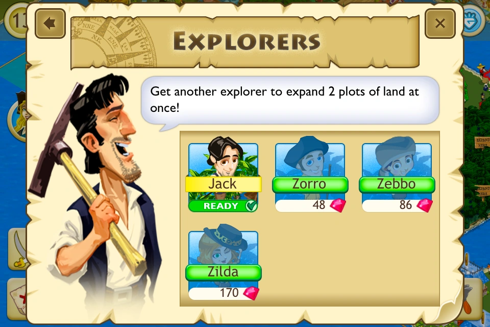 Explorers | Tap Paradise Cove Wiki | Fandom