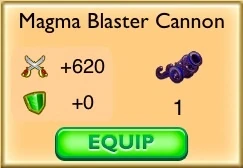 Magma Blaster Cannon | Tap Paradise Cove Wiki | Fandom