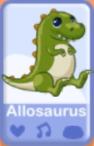 Allosaurus | Tap Pet Hotel Wiki | Fandom