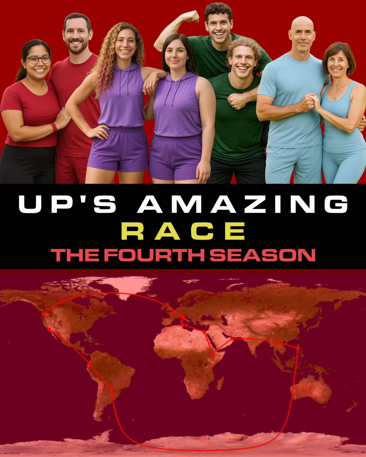 Up's Amazing Race 4 | The Amazing Race Fanon Wiki | Fandom