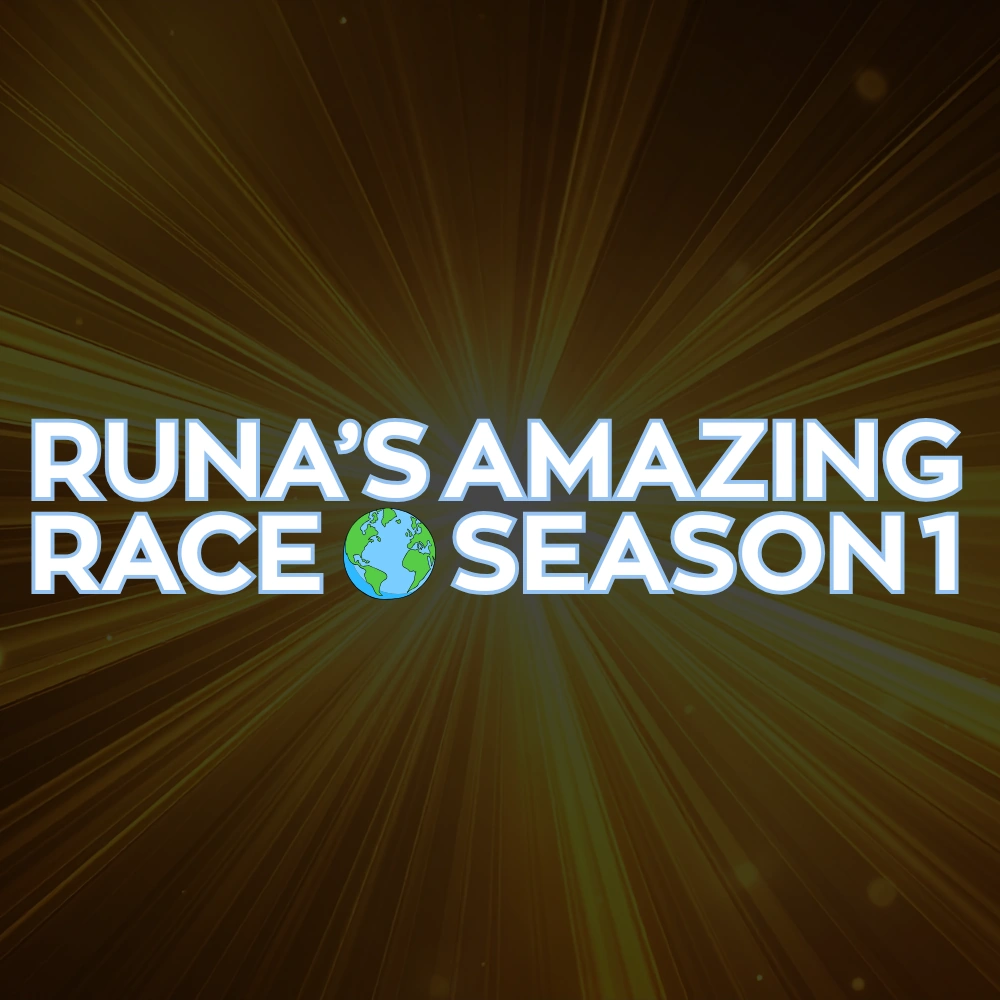 Runa's Amazing Race Season 1 | The Amazing Race Fanon Wiki | Fandom