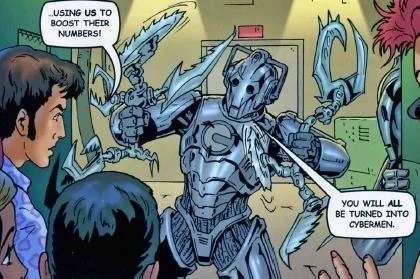 Cyberman Cartoon