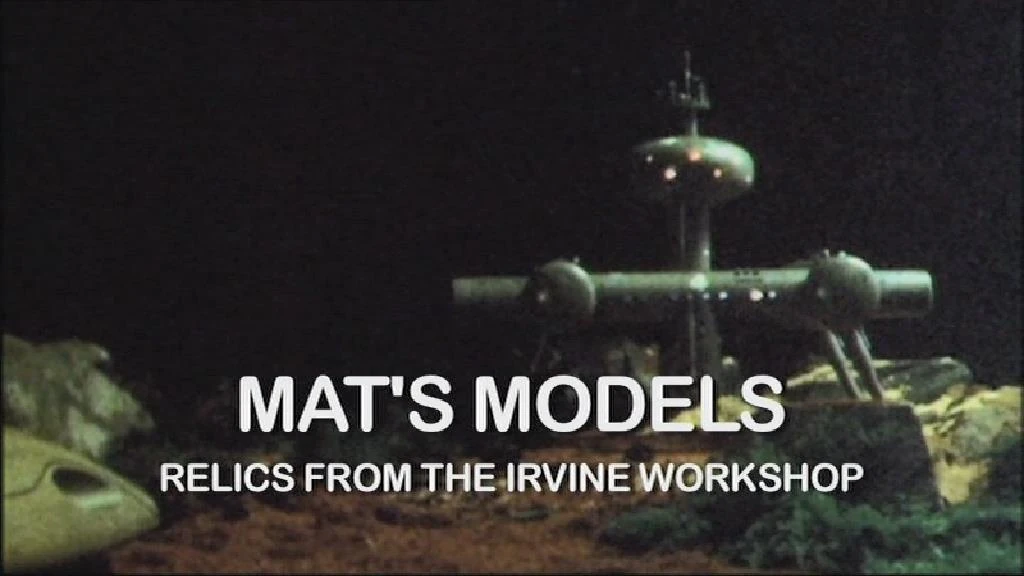 Mat's Models: Relics from the Irvine workshop (documentary) | Tardis ...
