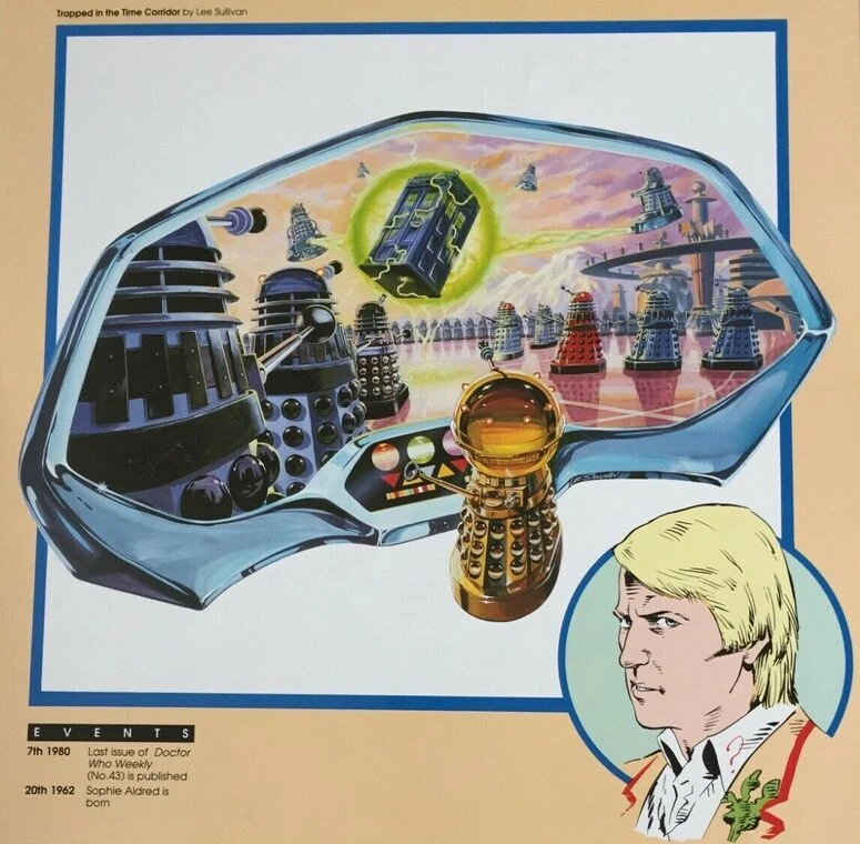 Trapped in the Time Corridor (illustration) | Tardis | Fandom