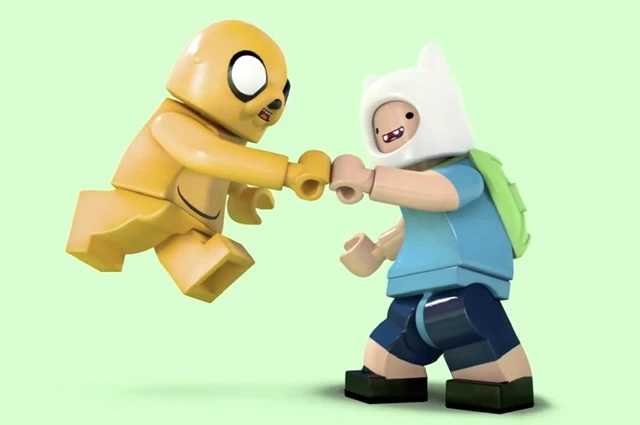 Finn The Human And Jake The Dog Fist Bump