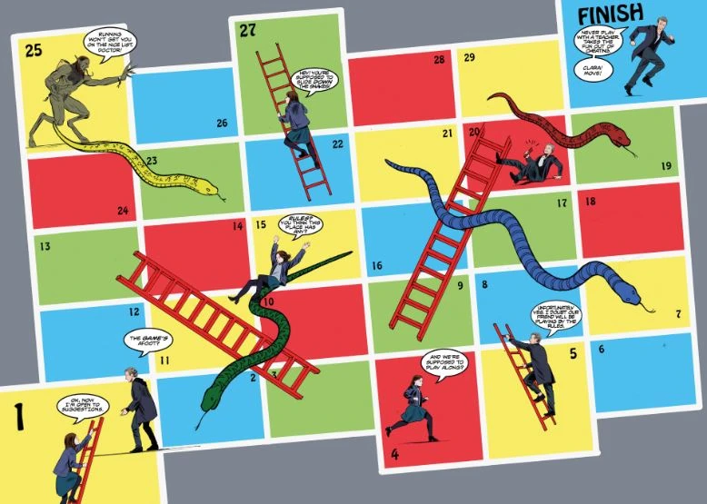 Snakes and ladders | Tardis | Fandom