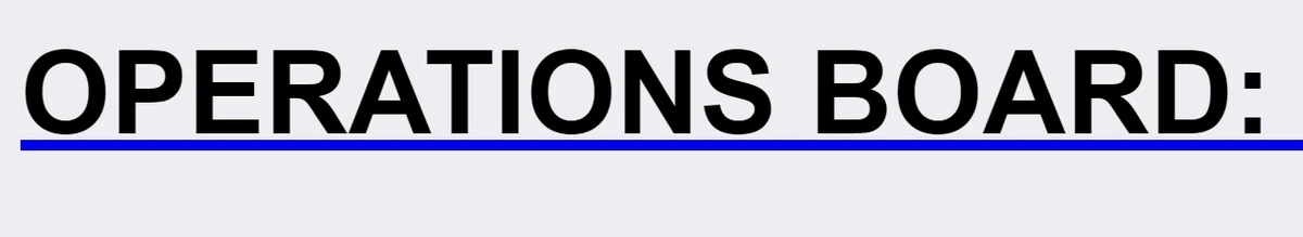 Operations Board (series) | Tardis | Fandom