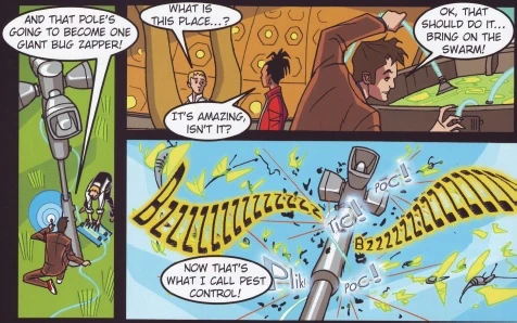 Swarm Enemies (comic story) | Tardis | Fandom