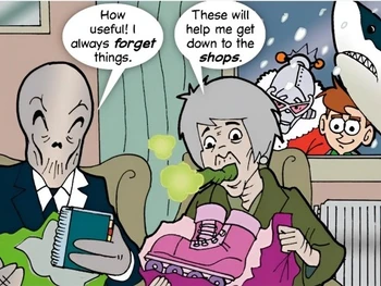 AAAGH! (DWA 248 comic story) | Tardis | Fandom