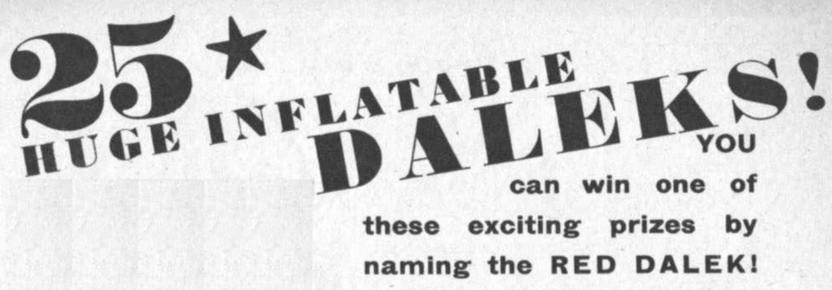 25 Huge Inflatable Daleks! | Tardis | Fandom