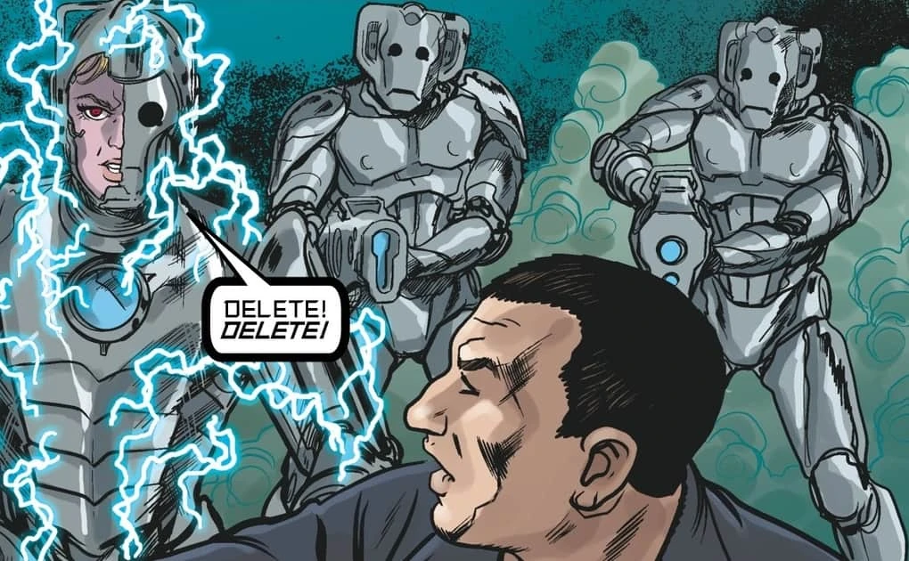 Doctor Who Cyberman Delete