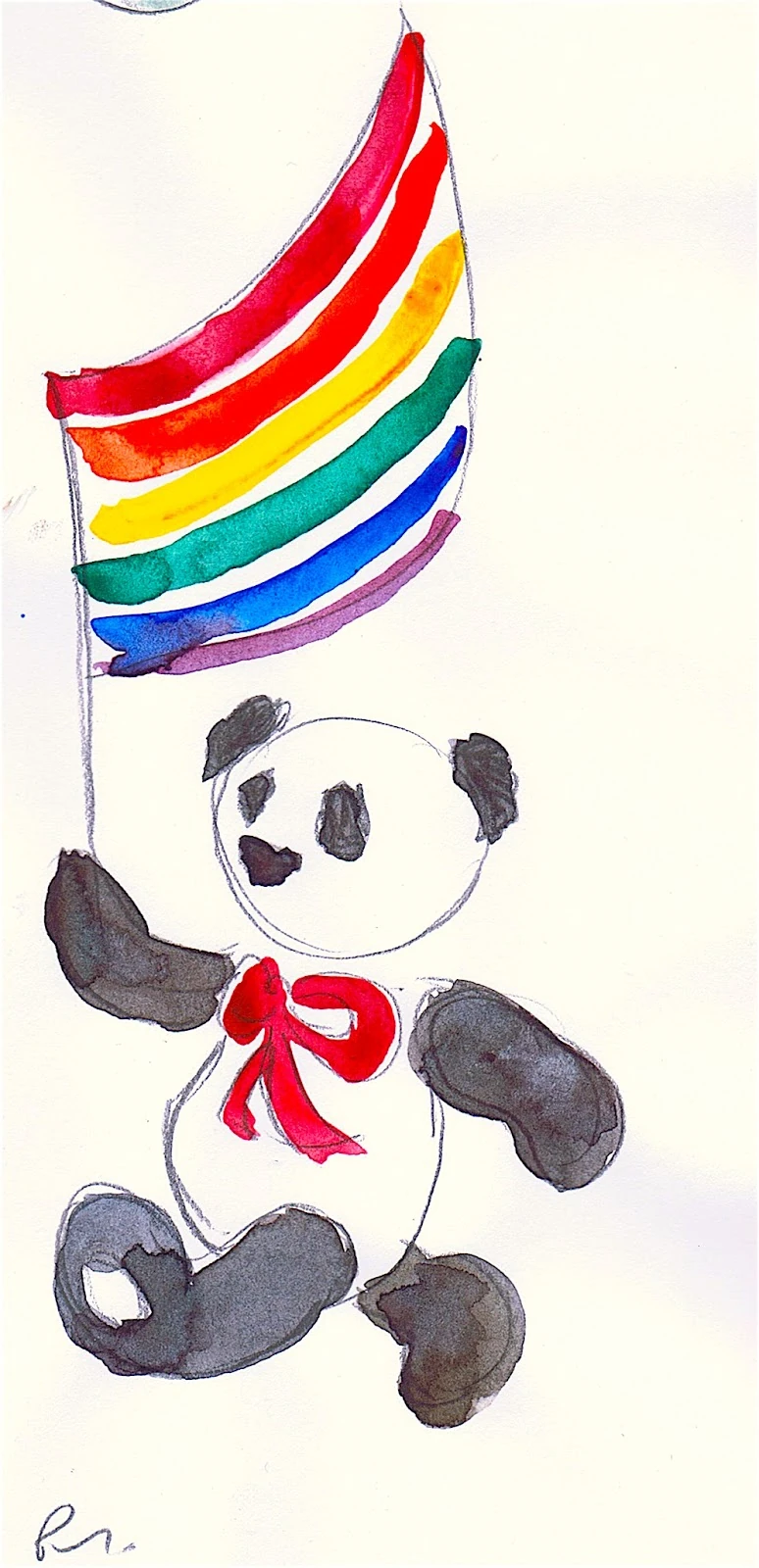 Panda Pride (illustration) | Tardis | Fandom
