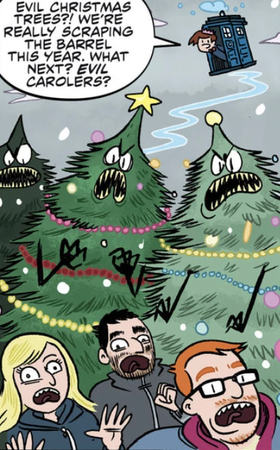 Evil Christmas tree | Tardis | Fandom