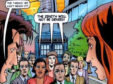 Swarm of the Zenith (comic story) | Tardis | Fandom