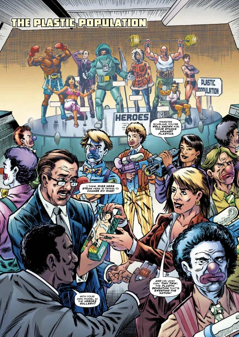 The Plastic Population (comic story) | Tardis | Fandom