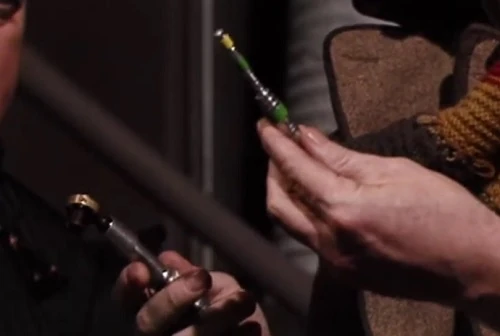 Doctor Who Pointing Sonic Screwdriver