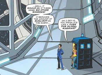 Sunscreen (comic story) | Tardis | Fandom