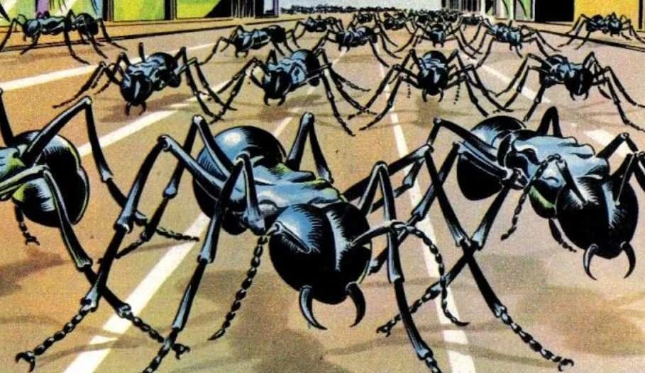 The Giant Ant Invasion (comic story) | Tardis | Fandom