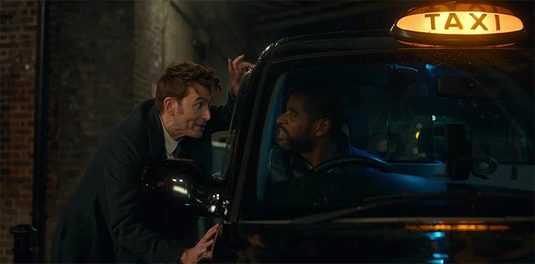 Shaun Temple's taxi cab | Tardis | Fandom