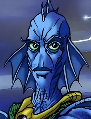 Blue Men leader | Tardis | Fandom