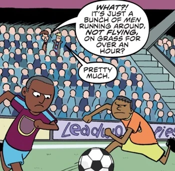 Bow-ties for Goal Posts (comic story) | Tardis | Fandom