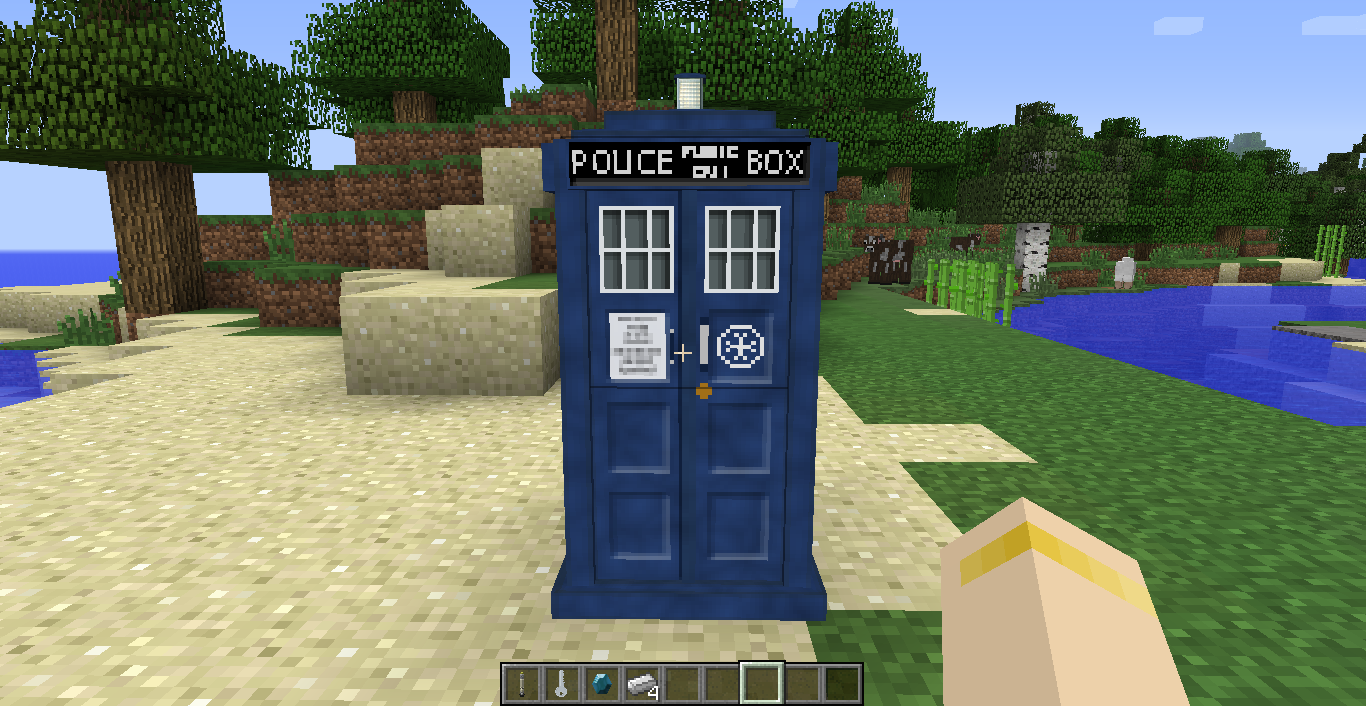 Tardis Inside Minecraft