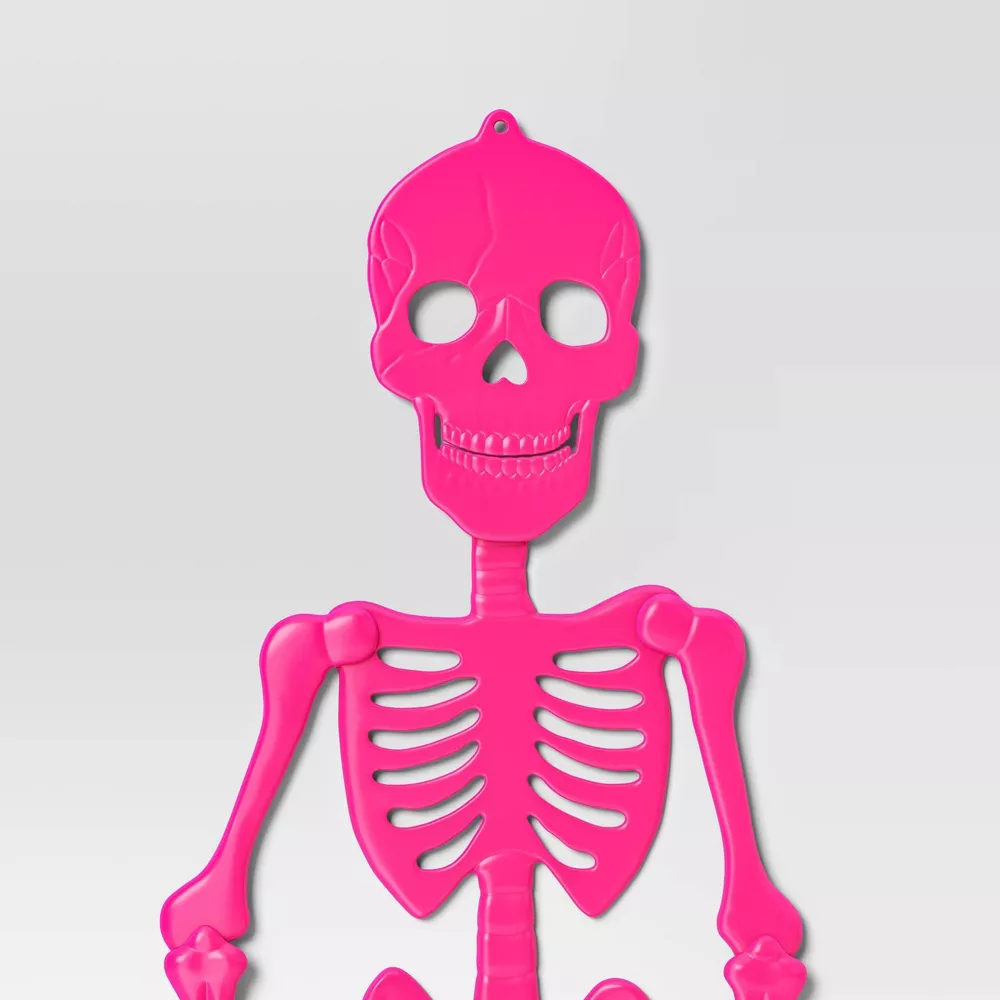Neon Pink Jointed Skeleton | Target Halloween Wiki | Fandom