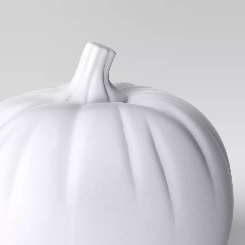 White Flocked Pumpkin | Target Halloween Wiki | Fandom