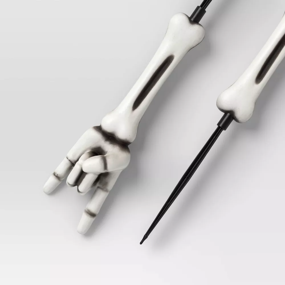 Rocker Skeleton Hands Yard Stakes | Target Halloween Wiki | Fandom