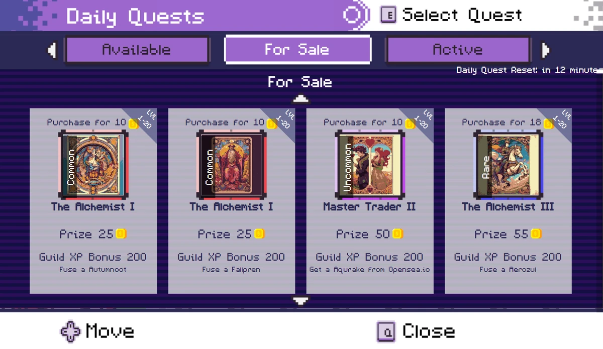 Daily Quests | Tarochi Wiki | Fandom