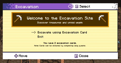 Excavation | Tarochi Wiki | Fandom