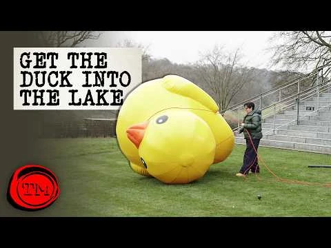 Get the duck into the lake | Taskmaster Wiki | Fandom