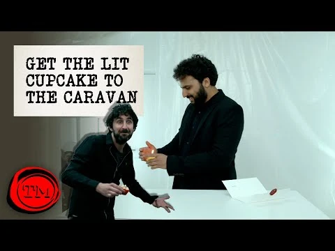 Using this flame, light the candle in the caravan | Taskmaster Wiki ...