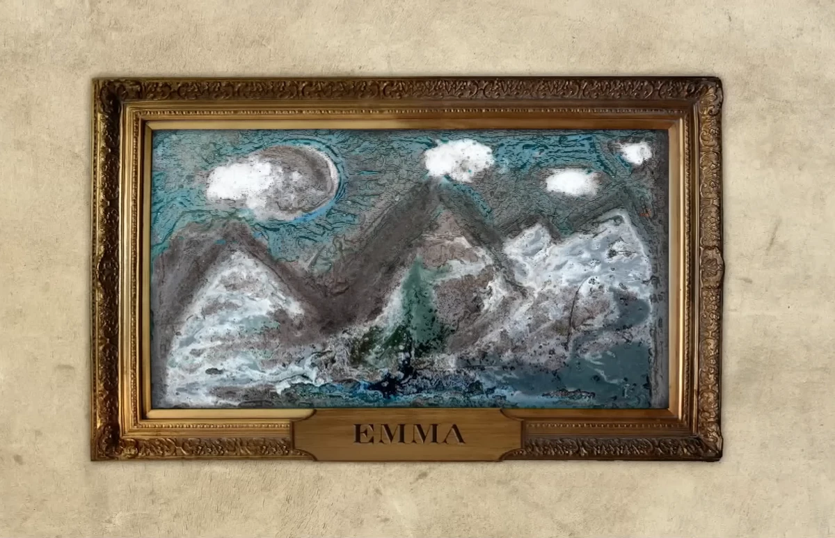 Clean the most profound picture of majestic nature on a dirty thing ...