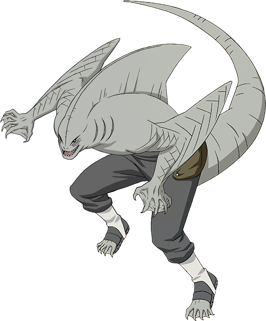 Kisame Fused With Samehada
